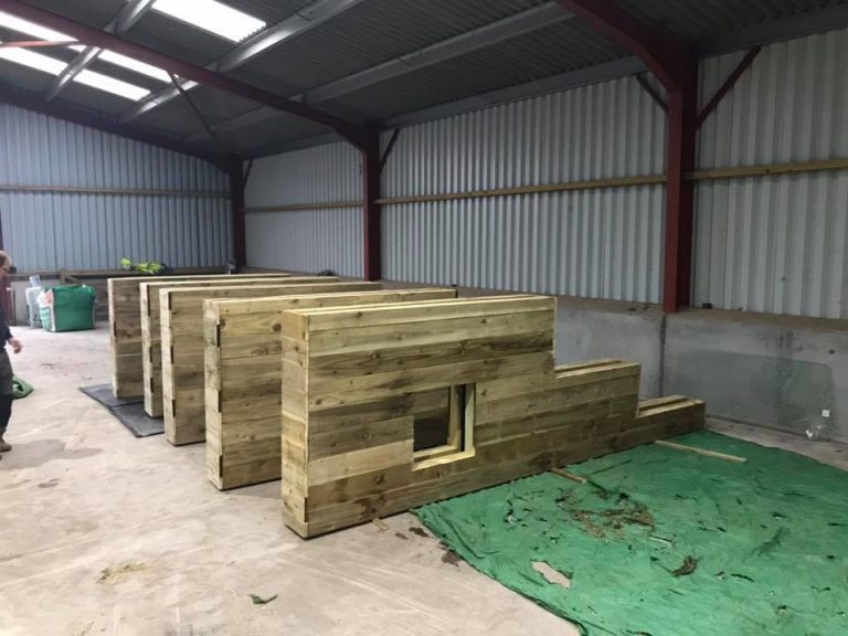 Timber Firing Points, Warminster Ranges - Conservation Contractors