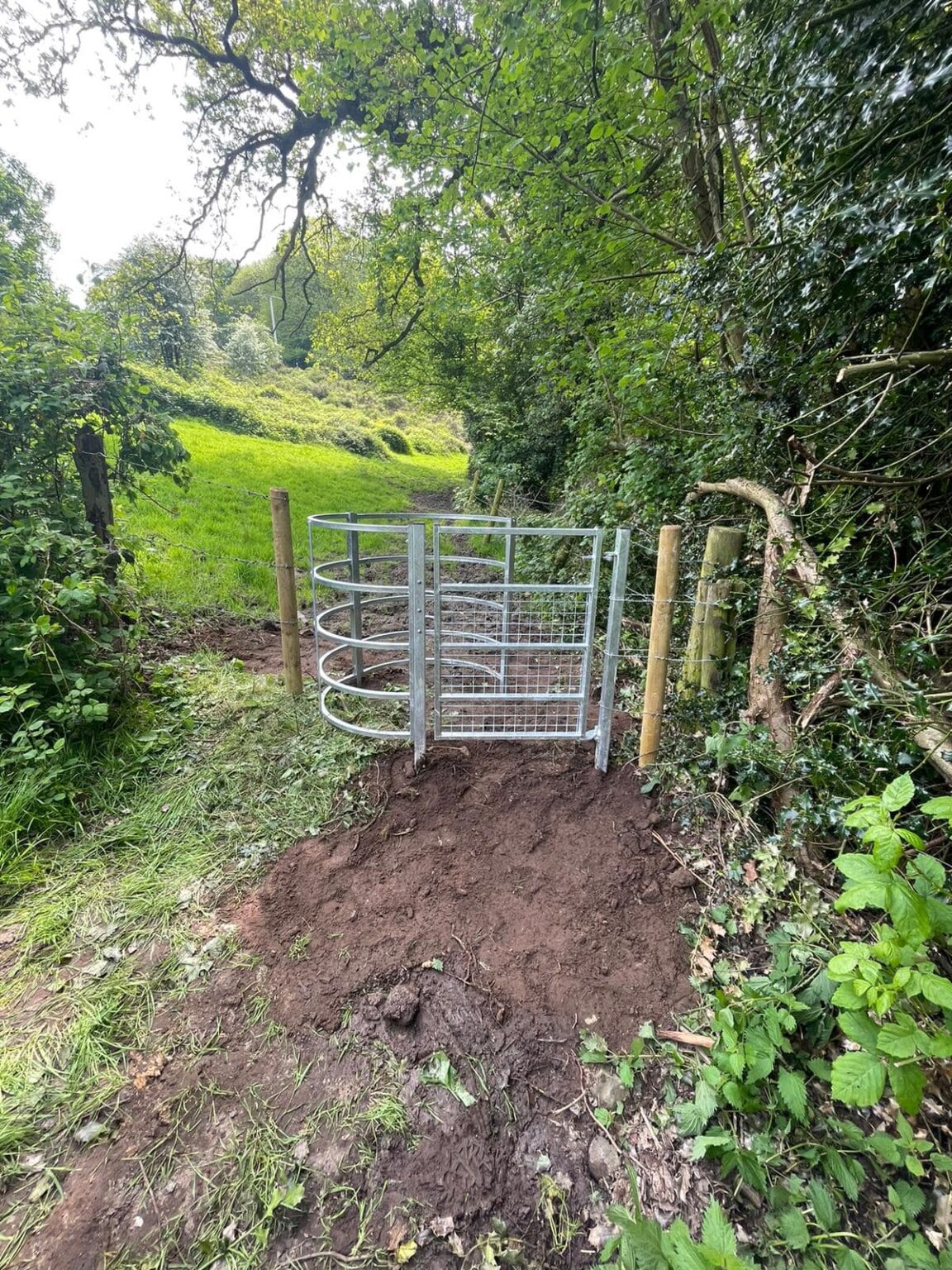 Kissing Gates at the Longleat Estate - Conservation Contractors